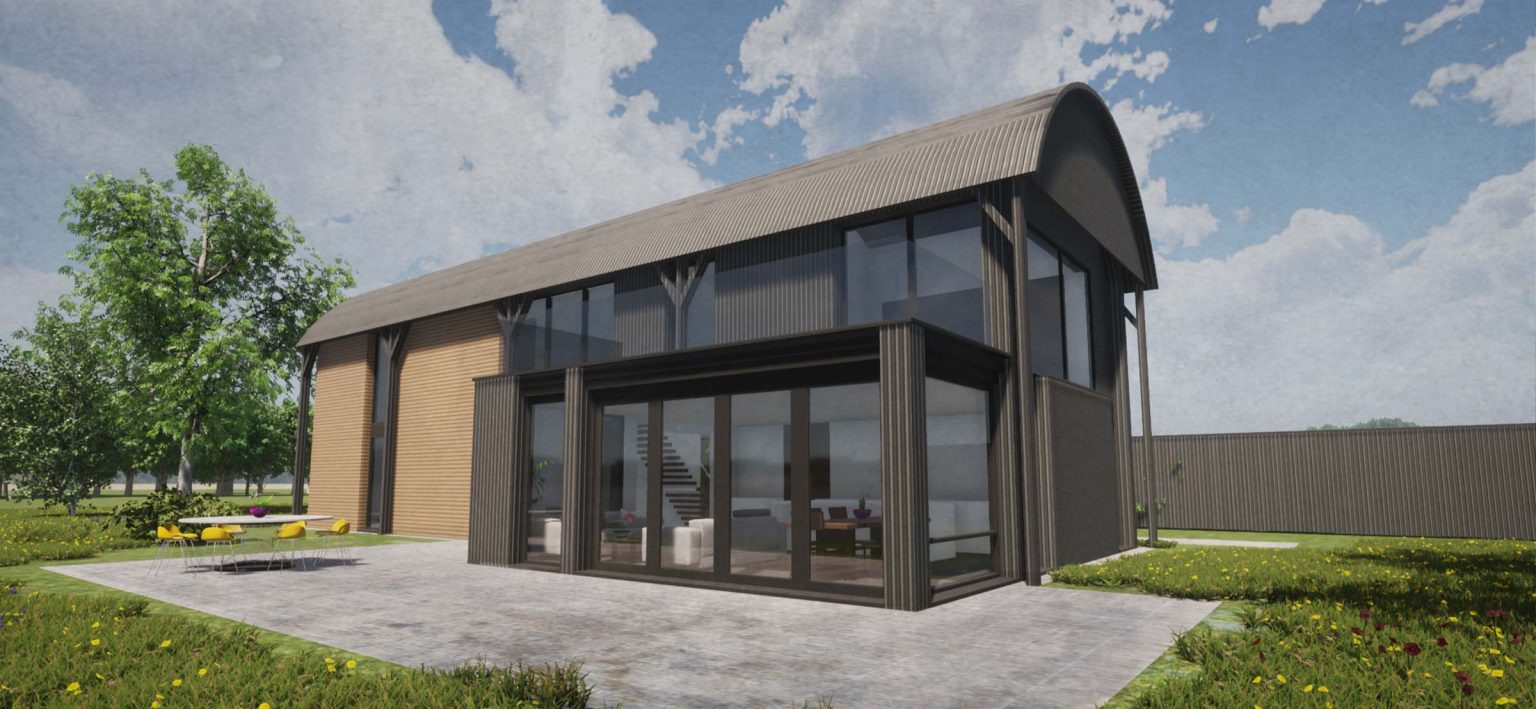 Dutch Barn Conversion in Herefordshire | KODA Architects